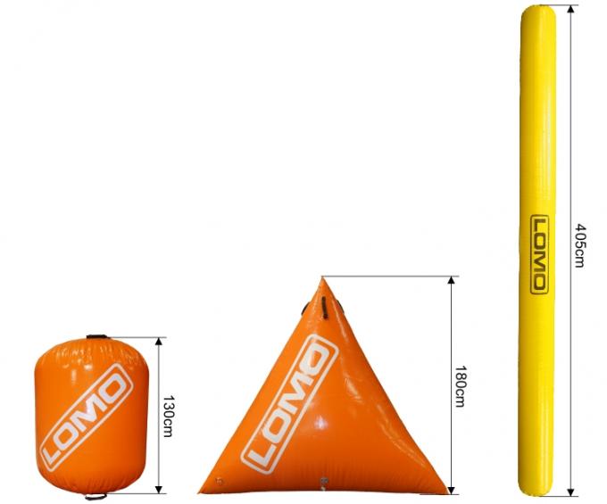 Hot Sale Cylinder And Pyramid Shape Inflatable Buoys For Water ...