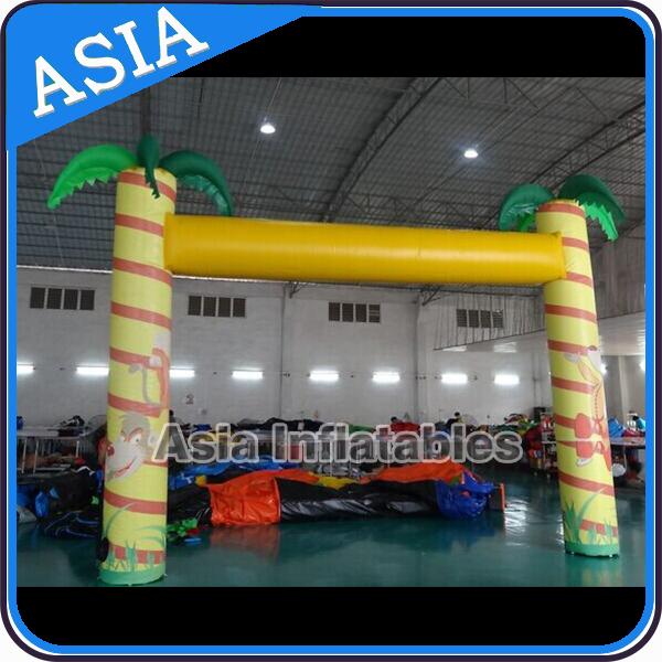 Custom New Design Welcome Gate Inflatable Arch, Inflatable Red Apple ...