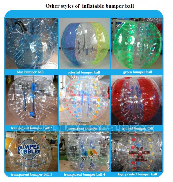 1.8m Gaint Human Sized Bubble Soccer Ball For Football Competition