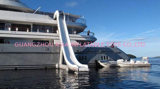 Outdoor Inflatable Water Sports, Inflatable Water Slides On Yacht